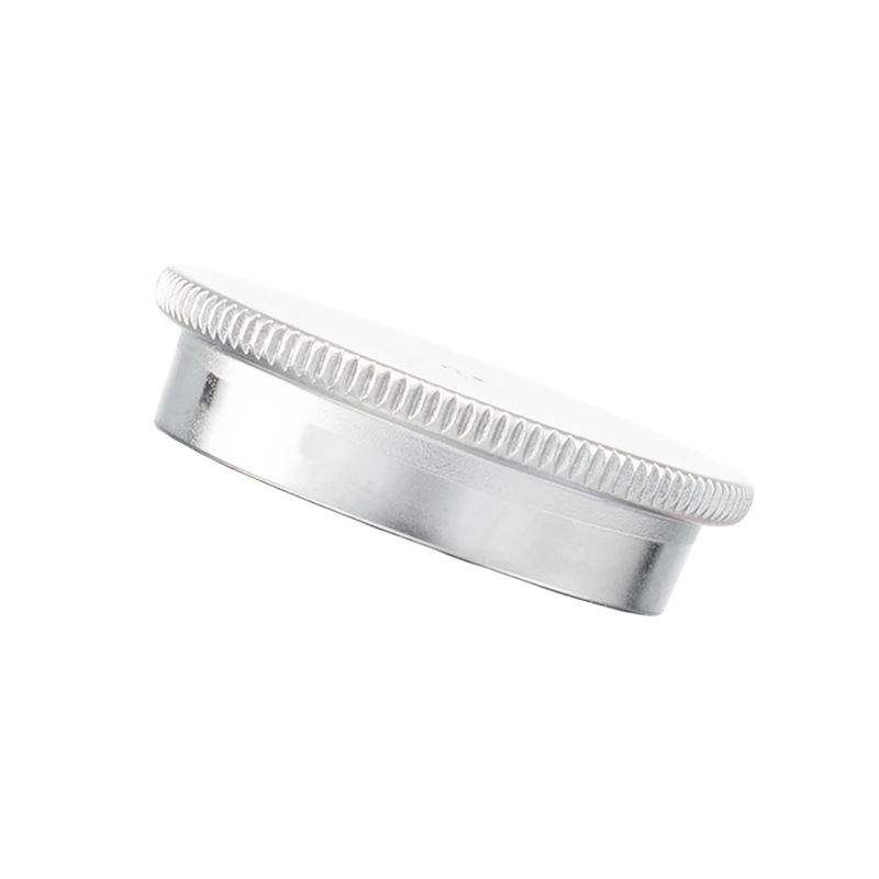 2ml Cup Lid Matte Chrome